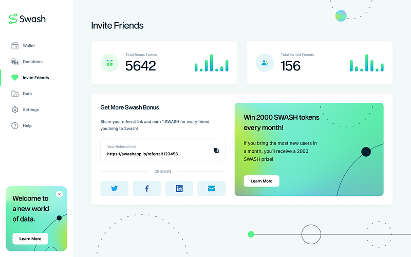 Universal Data Income is here. Meet the Swash app.